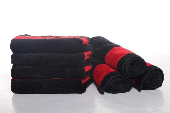 Jacquard Sport Sweat Towel Quick Dry Water Absorbent Plain Dyed Pattern