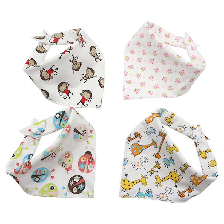 Customized Organic 100% Cotton QUICK DRY 100% Cotton Baby Bib Bib With Your Logo