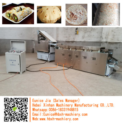 Food Machinery/Arabic Pita Bread making machine,Automatic Naan Chapati Roti Tortilla Lavash Maker MakingMachine