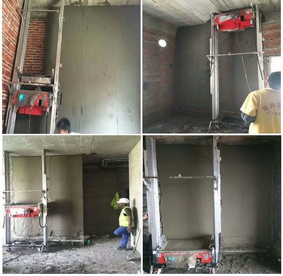 Factory supply Model 8 Most Portable Automatic Wall Plastering Machine