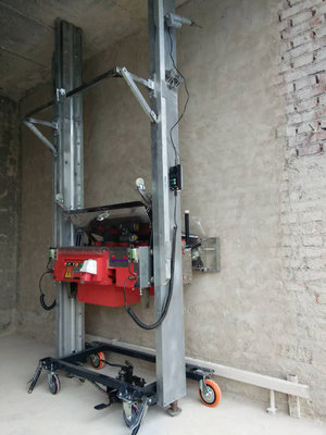 Widen and foldable portal frame  New Model Automatic Wall Plastering Machine For Building