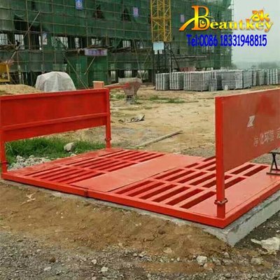 Construction Site car washing machine 380V truck wheel cleaner