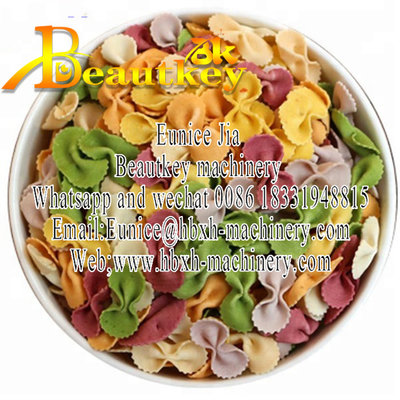 Various shapes automatic farfalle pasta making machine