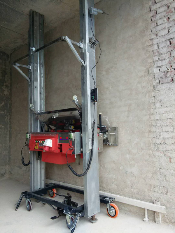 Widen and foldable portal frame  New Model Automatic Wall Plastering Machine For Building