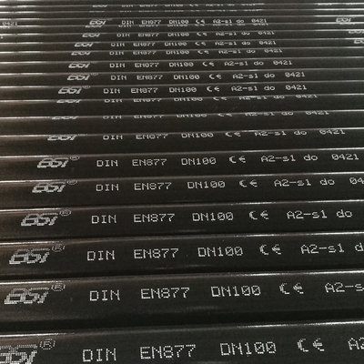 SML  MLK  KML EN877 CAST IRON EPOXY PIPE