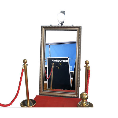high quality 55" instant green screen photo booth buy a photo booth machine