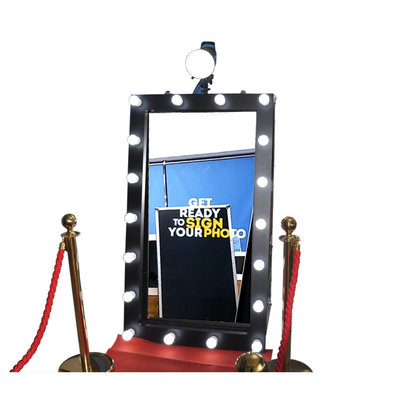 Hot Sale Infrared Frame 55 inch Selfie Magic Touch Screen Mirror me Photo Booth