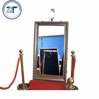 Wide-View Camera Kiosk, Portable Instant Photo Printer, Selfie Machine Kiosk