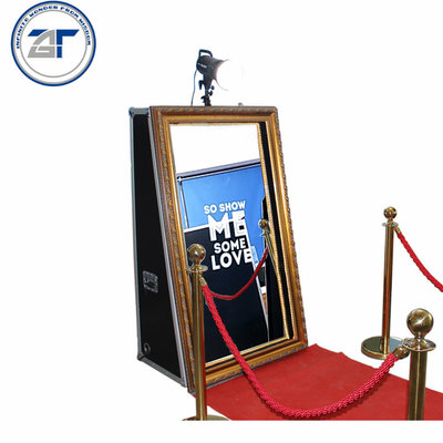 Wide-View Camera Kiosk, Portable Instant Photo Printer, Selfie Machine Kiosk