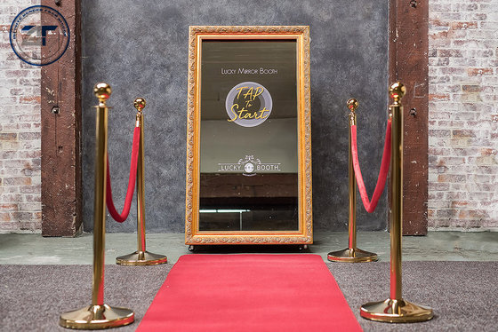 Wide-View Camera Kiosk, Portable Instant Photo Printer, Selfie Machine Kiosk