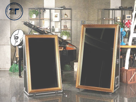 high quality Advertising Photo Booth Equipment, Magic Photobooth Selfie, Self-Servic Photo Booth Totem