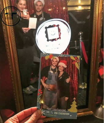Portable Photobooth Kiosk, Selfie Photo Booth Kiosk, Magic Mirror Photo Booth Machine Malaysia