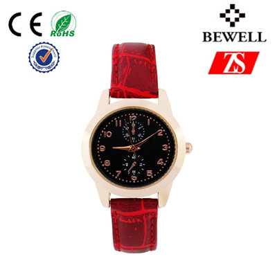 Fashionable Unisex Alloy Watches With Leather Band 1 Year Warranty