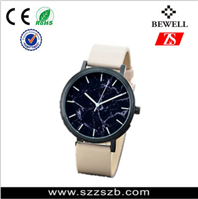 Leather Strap Stainless Steel Sports Watch 5ATM 1 - 3 Years Warranty