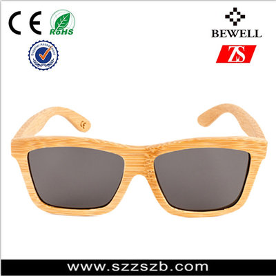 Eco - friendly Wood Frame Sunglasses With Polarized TAC Lens