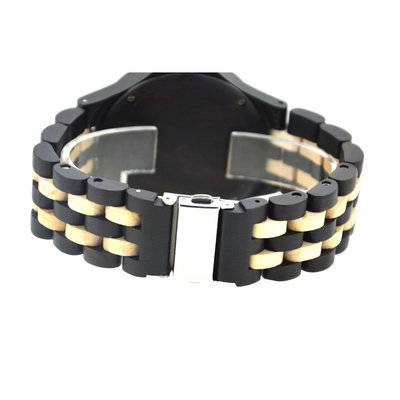 Black Sandalwood And Maple Wrist Watch recycled wood watches