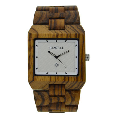 Zebra Wooden Watch for Man , handmade wooden watches for promotion