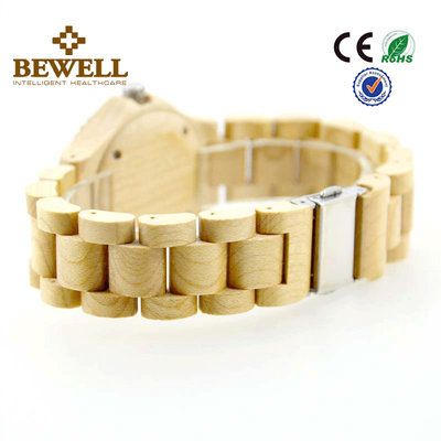 Customized logo Natural wooden womens watch , Premium Maple Material
