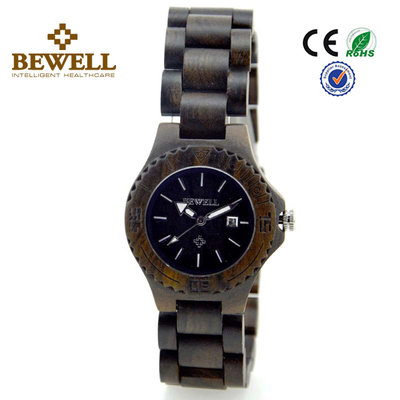 Fashion Style Black Ladies Wooden Watch Sandalwood wooden watches