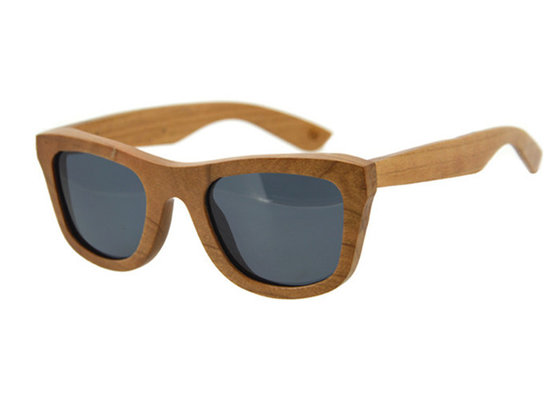 Cherry wood frames sunglasses Grey Polarized Lense UV400 Protection