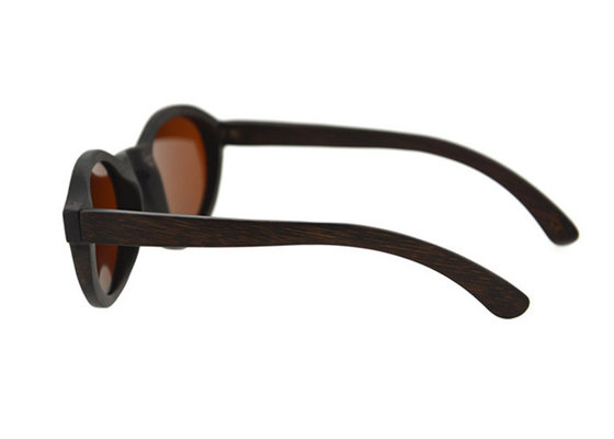 Fashionable Lady Size wooden prescription sunglasses With Logo
