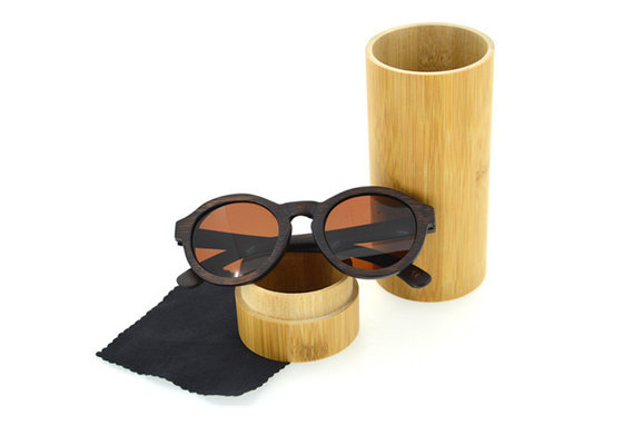 Fashionable Lady Size wooden prescription sunglasses With Logo