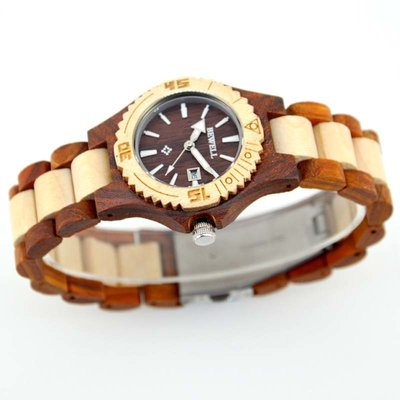 Slim Style Customized Design Bewell Wood Watch OEM For Lady Gift