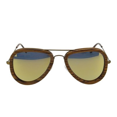 Custom UV400 protect handmade wooden sunglasses flat lens OEM & ODM