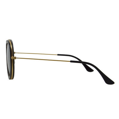 Frog Mirror Wooden Polarized Sunglasses Aviator Interchangeable Designer