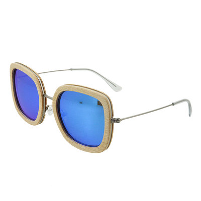 100% Handmade full Wood Frame Sunglasses , polarized wood sunglasses custom logo