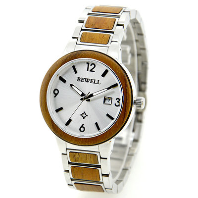 KOA wood and stainless steel watches Butterfly Clasp 5 ATM Waterproof