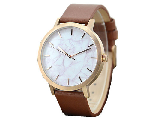 Large Face Quartz Stainless Steel Watch With Miyota Movement 3 ATM