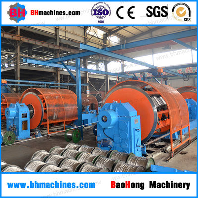 Soft Aluminum Rigid Frame Stranding Machine low voltage Power Cable High Speed Rigid Frame Stranding Machine for 630 mm