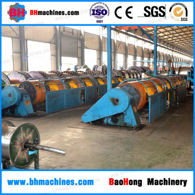 6+12+18/630 Rigid Frame Stranding Machine With Automatic Bobbins Loading