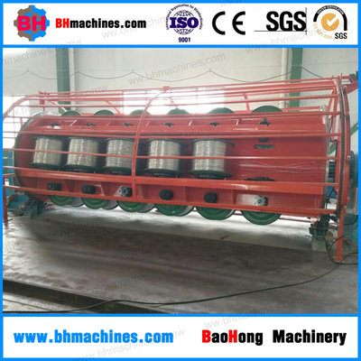 Type JLK-500/6+12+18 Frame Strander and frame stranding machines