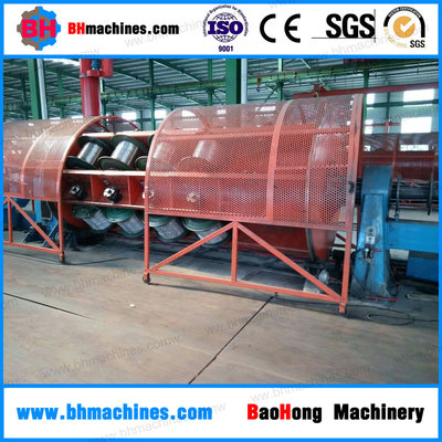 Alloy Copper Aluminum conductor composite core rigid frame stranding machine with PLC