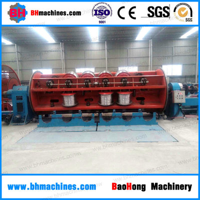 12+18+24 / 630 Durable auto-loading rigid type cable stranding machine for copper wire