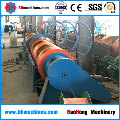 500mm aluminum tubular type strander copper stranded wire Tubular type stranded steel wire rope machines