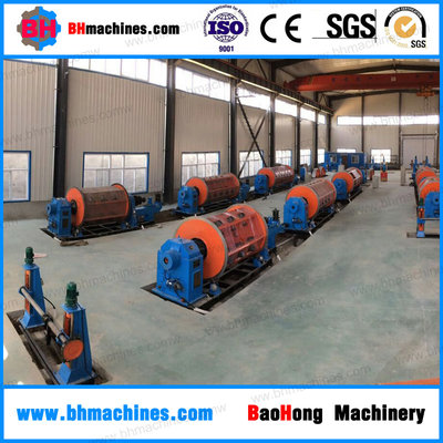JLK Rigid Frame Stranding Machinery for producing acsr conductor RIGID TYPE STRANDING MACHINE c/w front auto-loading