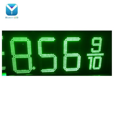 Waterproof Red 7segment Digital led gas price sign led oil station display led fuel gasoline board panel