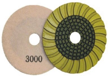 China wet polishing pad for granite, marble , concrete, crystal, glass, gemstone, tile supplier