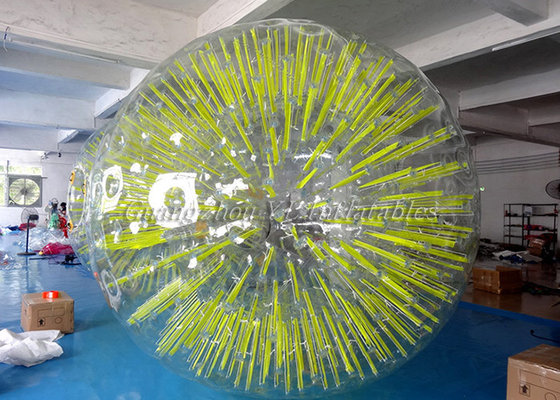 Garden TPU Shining Inflatable Zorb Ball , Giant Zorb Body Ball For Children