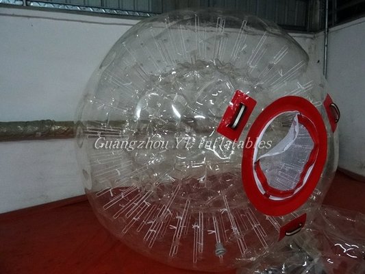 Waterproof Inflatable Zorb Ball With Security Net Human Bowling Rolling