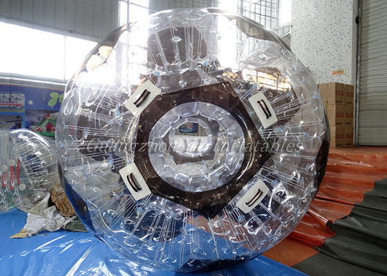 Amazing Inflatable Rolling Human Body Zorb Football With Removed Seats