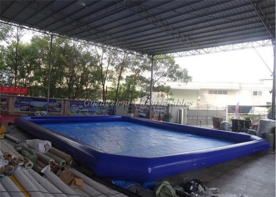 Blue Notching Inflatable Play Park Water Ball Pool For Water Ball Games