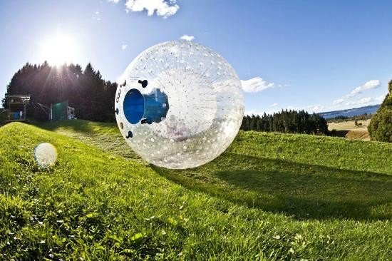 Custom Inflatable Zorb Ball , Interesting Land Zorb Human Hamster Ball