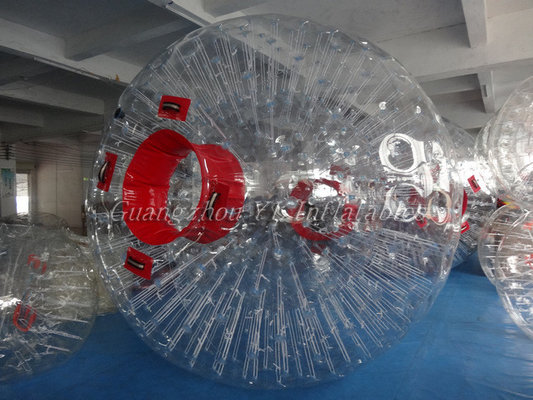PVC Inflatable Zorb Ball , Inflatable Backyard Water Park Human Sized Hamster Ball