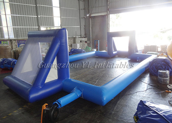 Waterproof Inflatable Sports Field For Soapy Football / Body Zorb Soccer