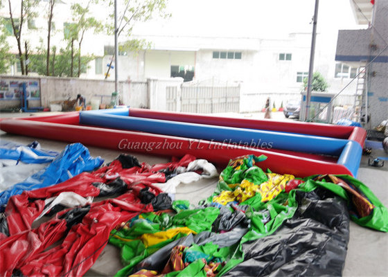Colorful Inflatable Zorbing Ramp For Body Zorb Human Hamster Ball 15mL x 7mW