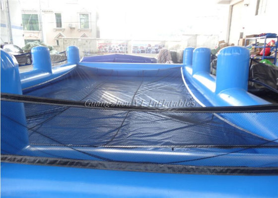 Full Blue Walking Water Ball Square Inflatable Swimming Pool Outdoor Pool For Adults